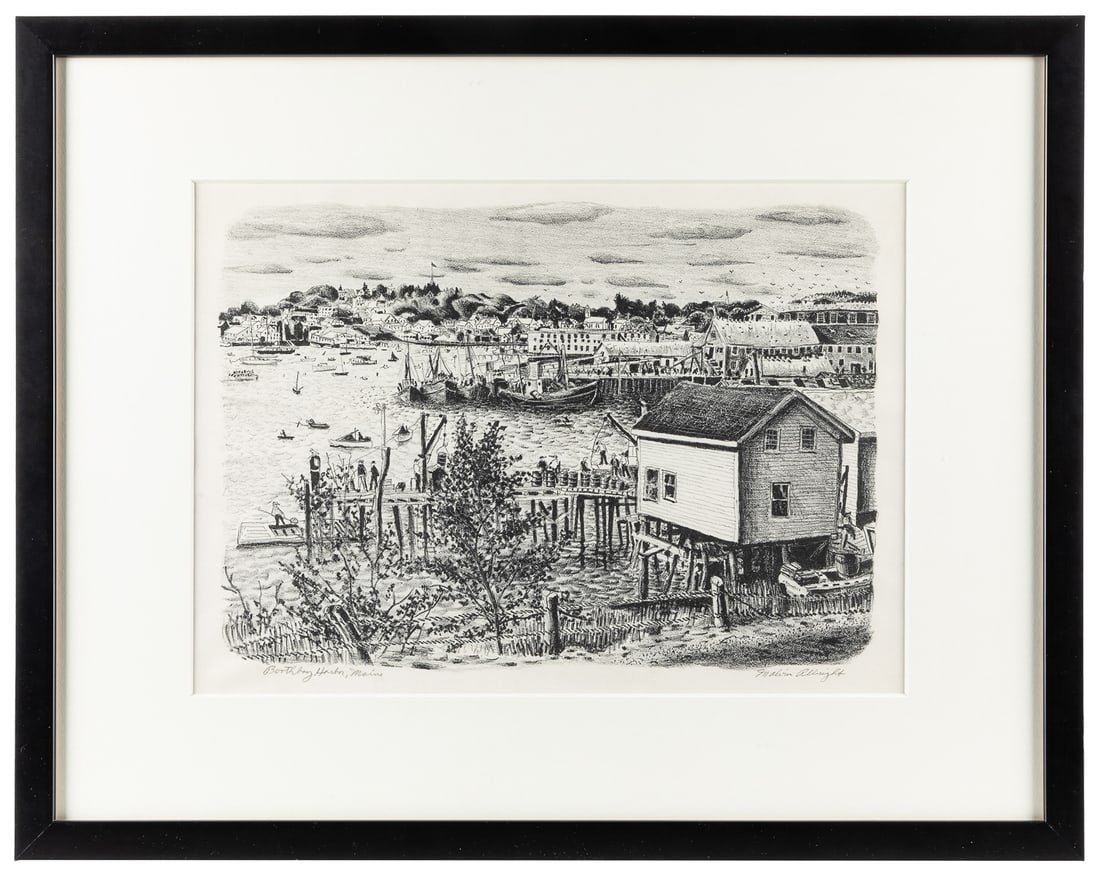 Albright, Malvin Marr (zsissly) (american, 1897-1983) Booth... Auction