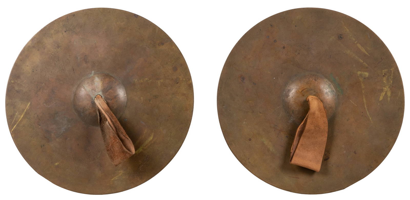 Little Egypt. Pair Of Cymbals Used By Little Egypt At The C... Auction