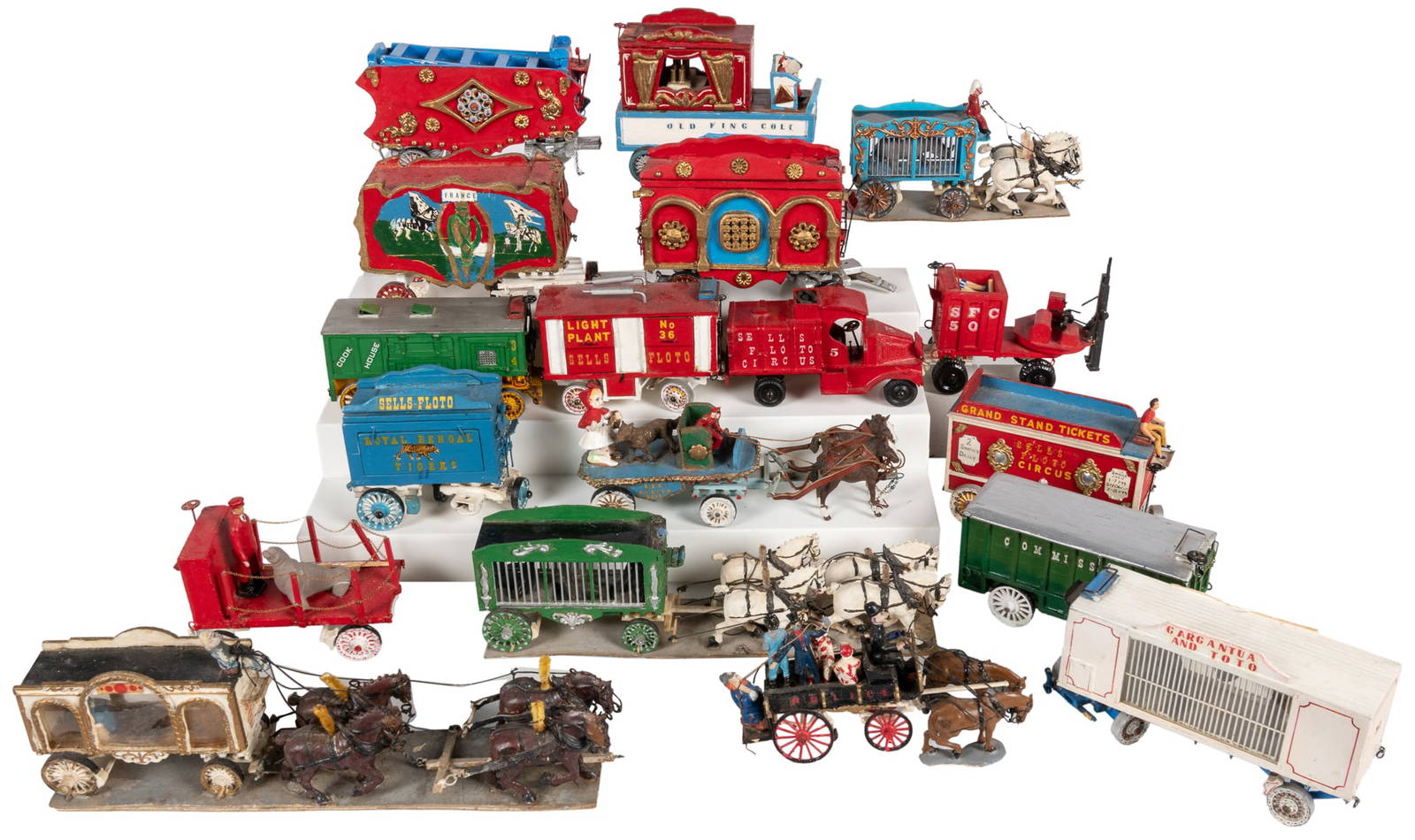 Pfeffer, Clarence. Extensive Model Sells Floto Circus. John... Auction