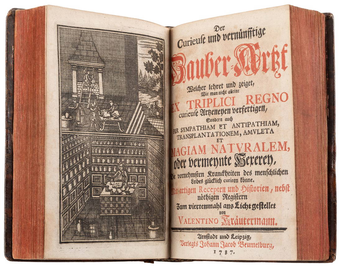 [medicine]. Hellwig, Christoph Von (pseudo. Valentin Kraute... Auction