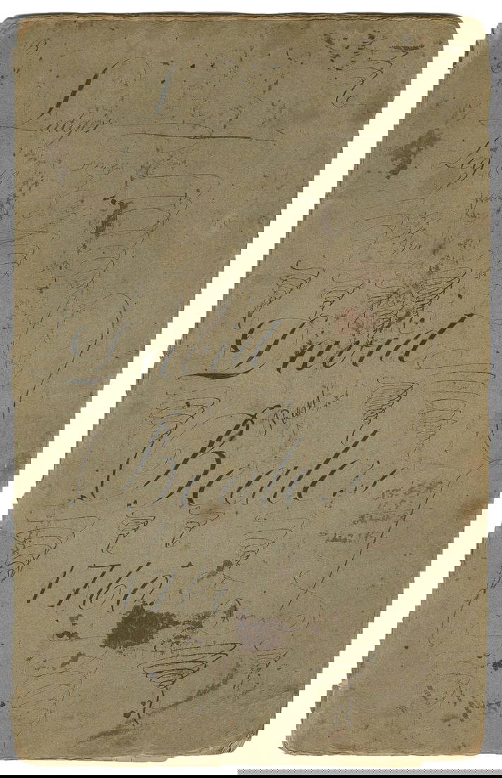 [colonial Merchant Ledger]. Beale, David. “david Beale His ... Auction