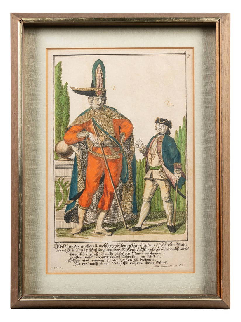 [giant]. Englebrecht, Martin (1684 – 1756), Engraver. Abbil... Auction