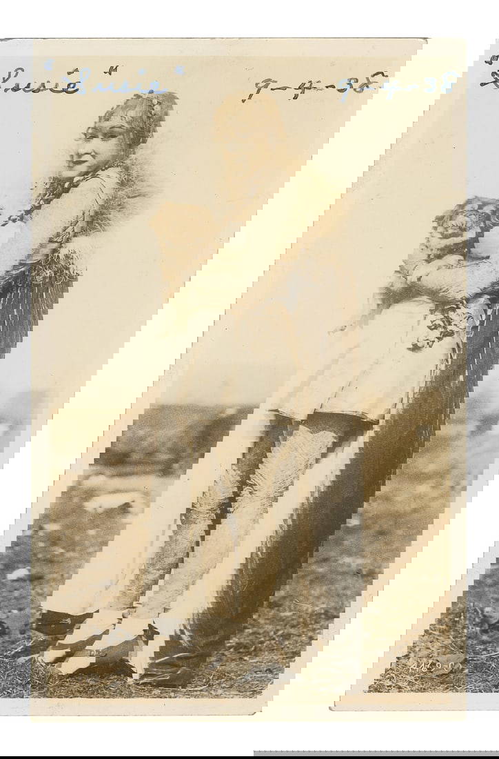 [sideshow]. “susie” Real Photo Postcard. Dayton, Ohio: Orca... Auction