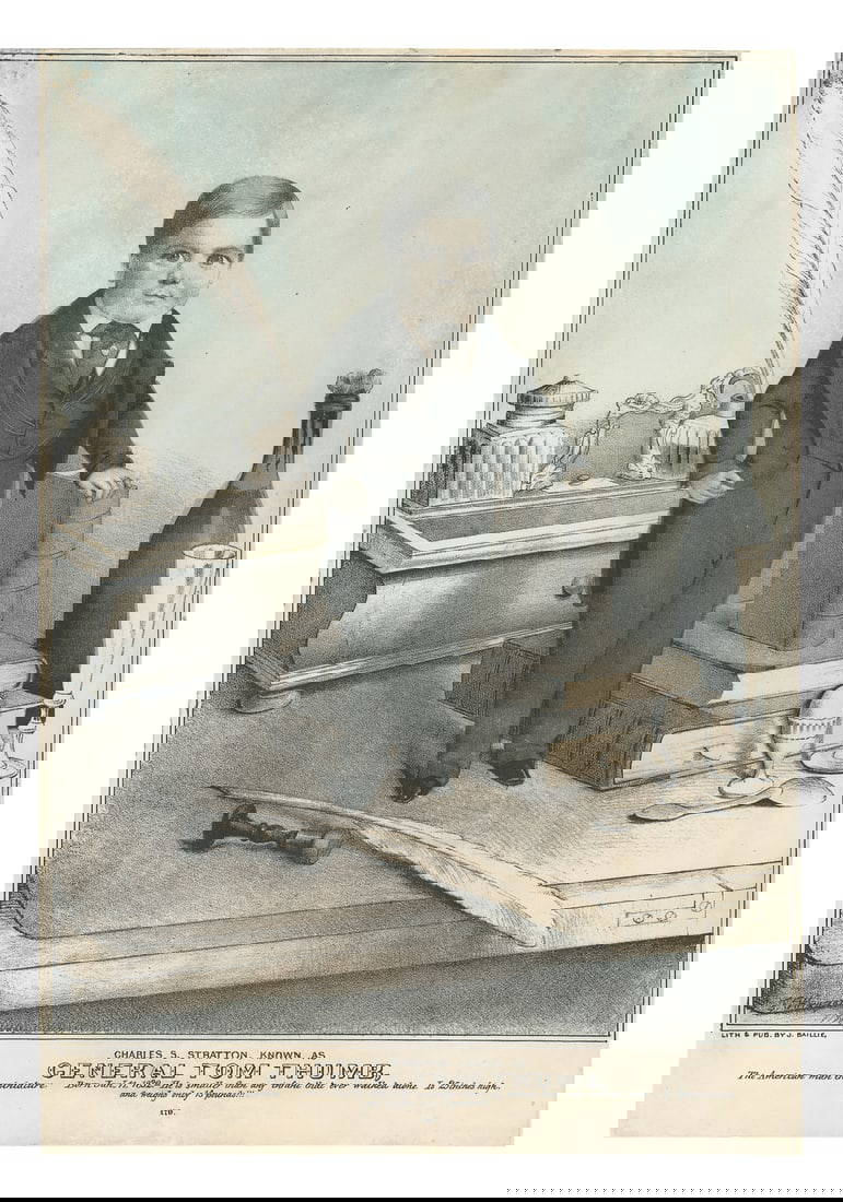 [thumb, Tom]. Stratton, Charles Sherwood (1838 – 1883). Cha... Auction