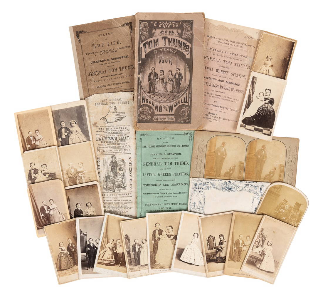 [thumb, Tom]. Stratton, Charles Sherwood (1838 – 1883). Col... Auction