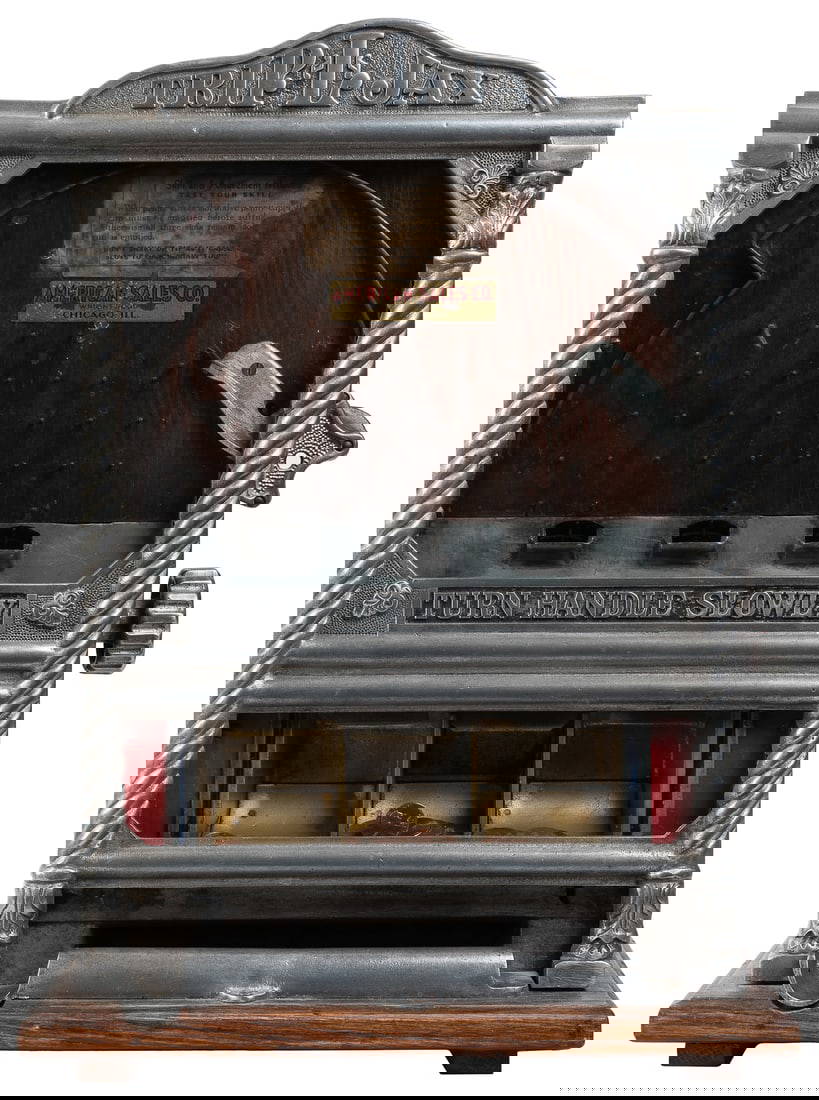 A.b.t. Trip-l-jax Penny Drop Machine. Chicago: A.b.t. Manuf... Auction