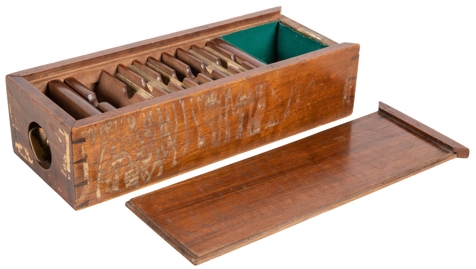 George Mason Co. Faro Card Press Dealer’s Box. Denver: Geo ... Auction