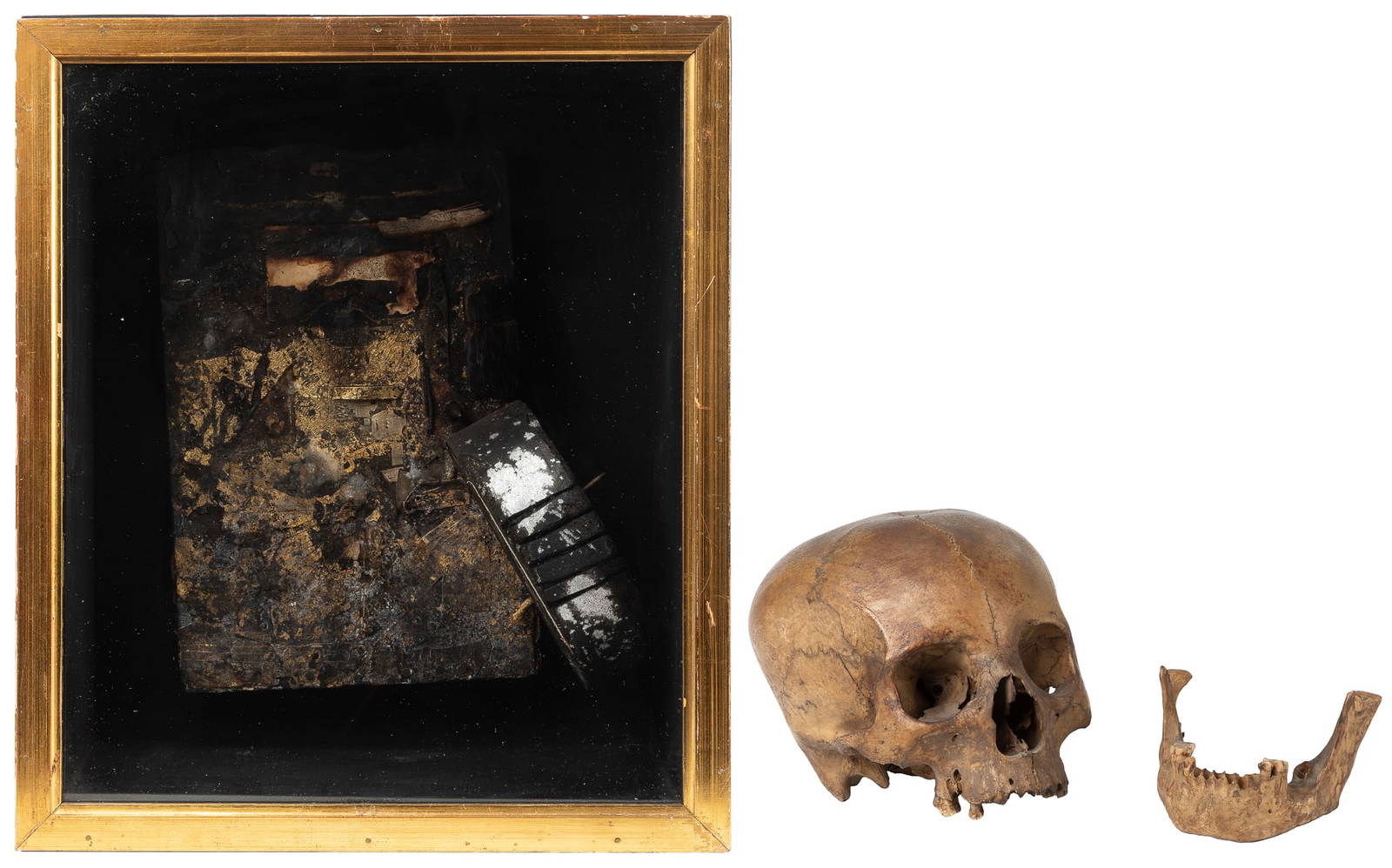 Conner, Bruce (american, 1933-2008). Shrine. 1981. Human Sk... Auction