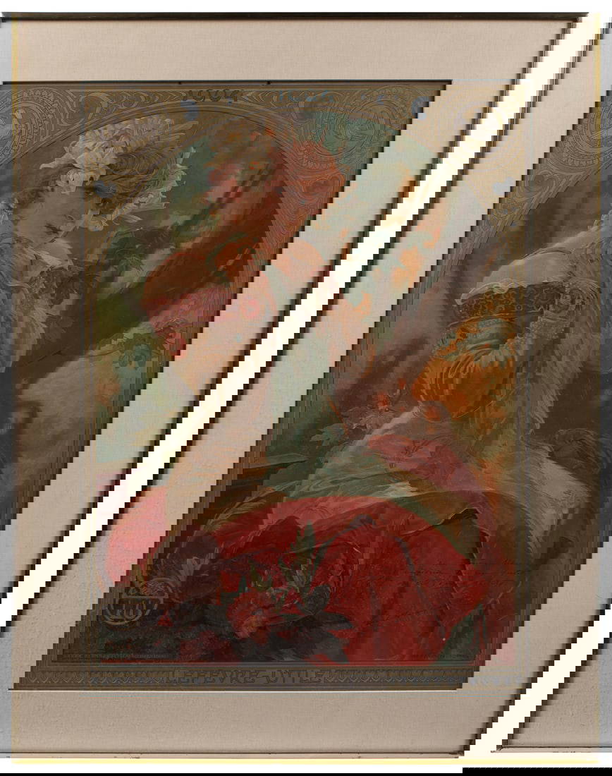 Mucha, Alphonse (1860 – 1939). Lefevre – Utile / Sarah Bern... Auction