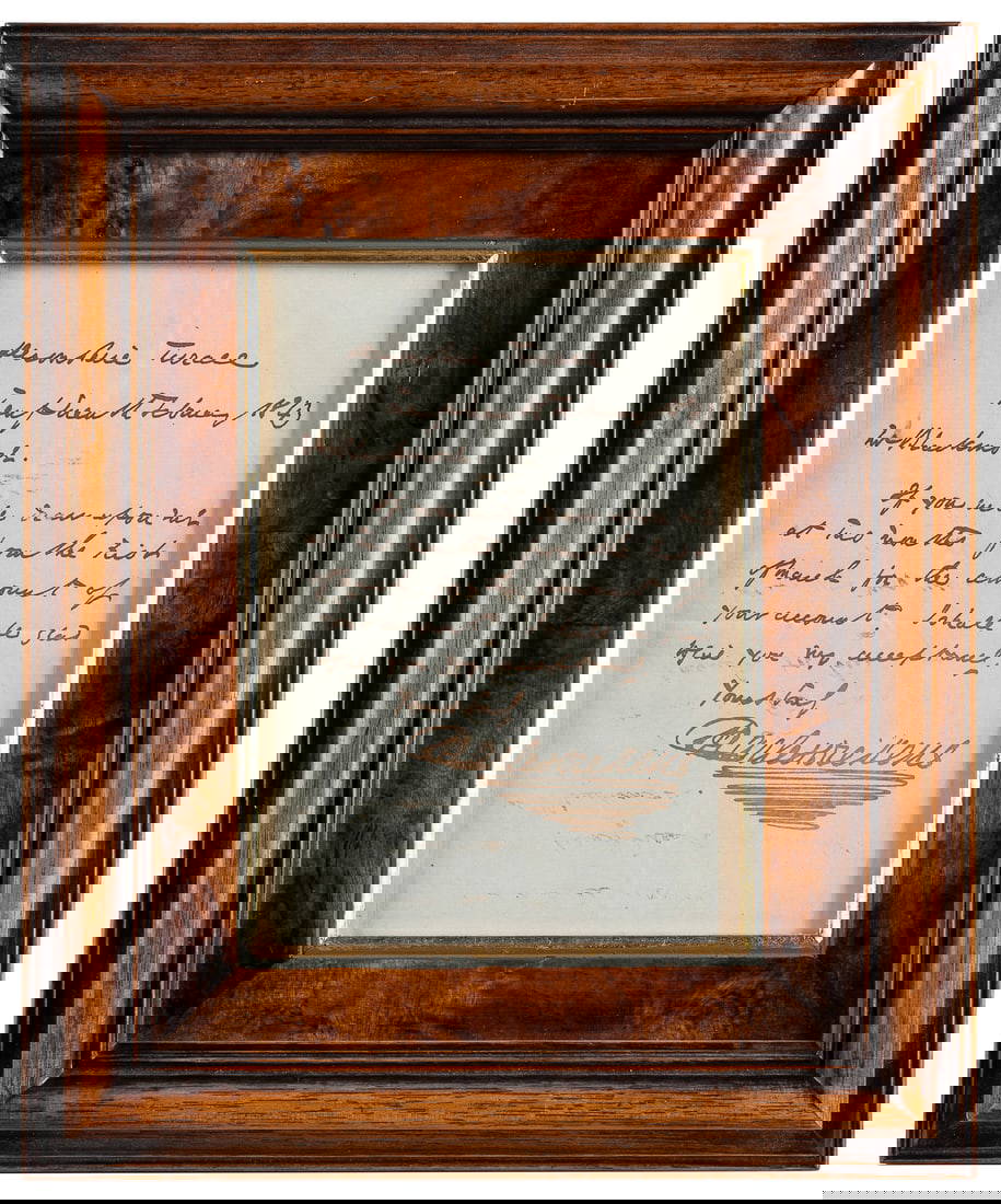 Dickens, Charles (1812-1870). Autograph Note Signed. Devons... Auction