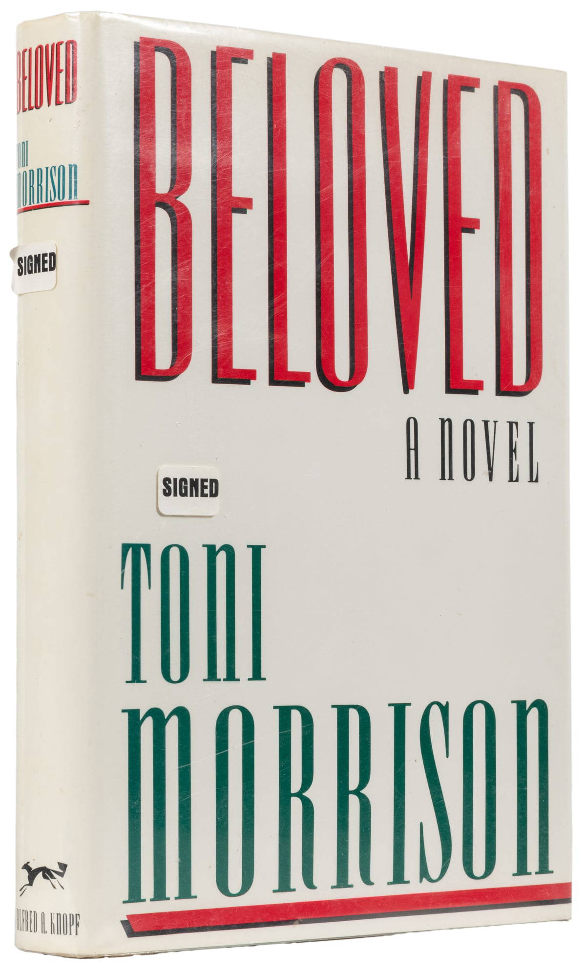 Morrison, Toni (1931-2019). Beloved. New York: Alfred A. Kn... Auction