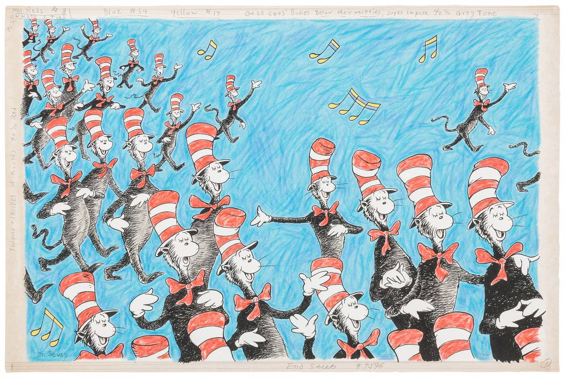 Dr. Seuss (pseudonym Of Geisel, Theodor Seuss (1904-1991)).... Auction