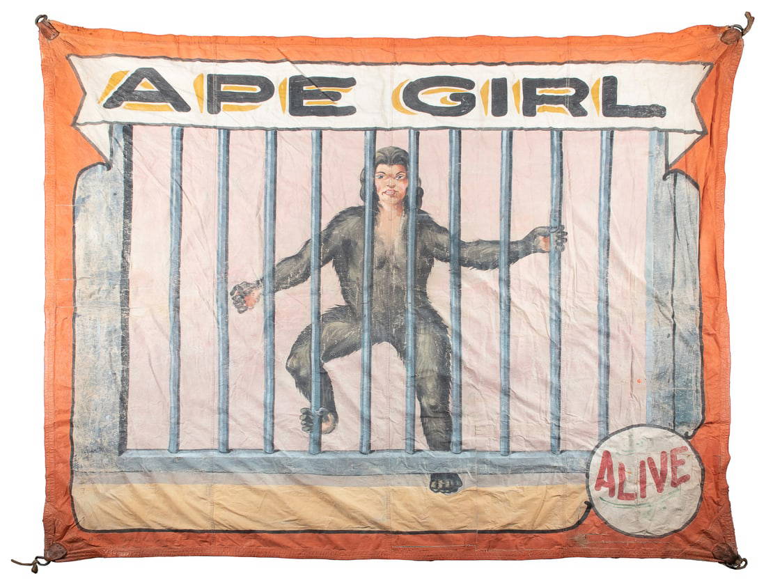Johnson, Fred G. (1892–1990). Ape Girl. Chicago: O-henry Te... Auction