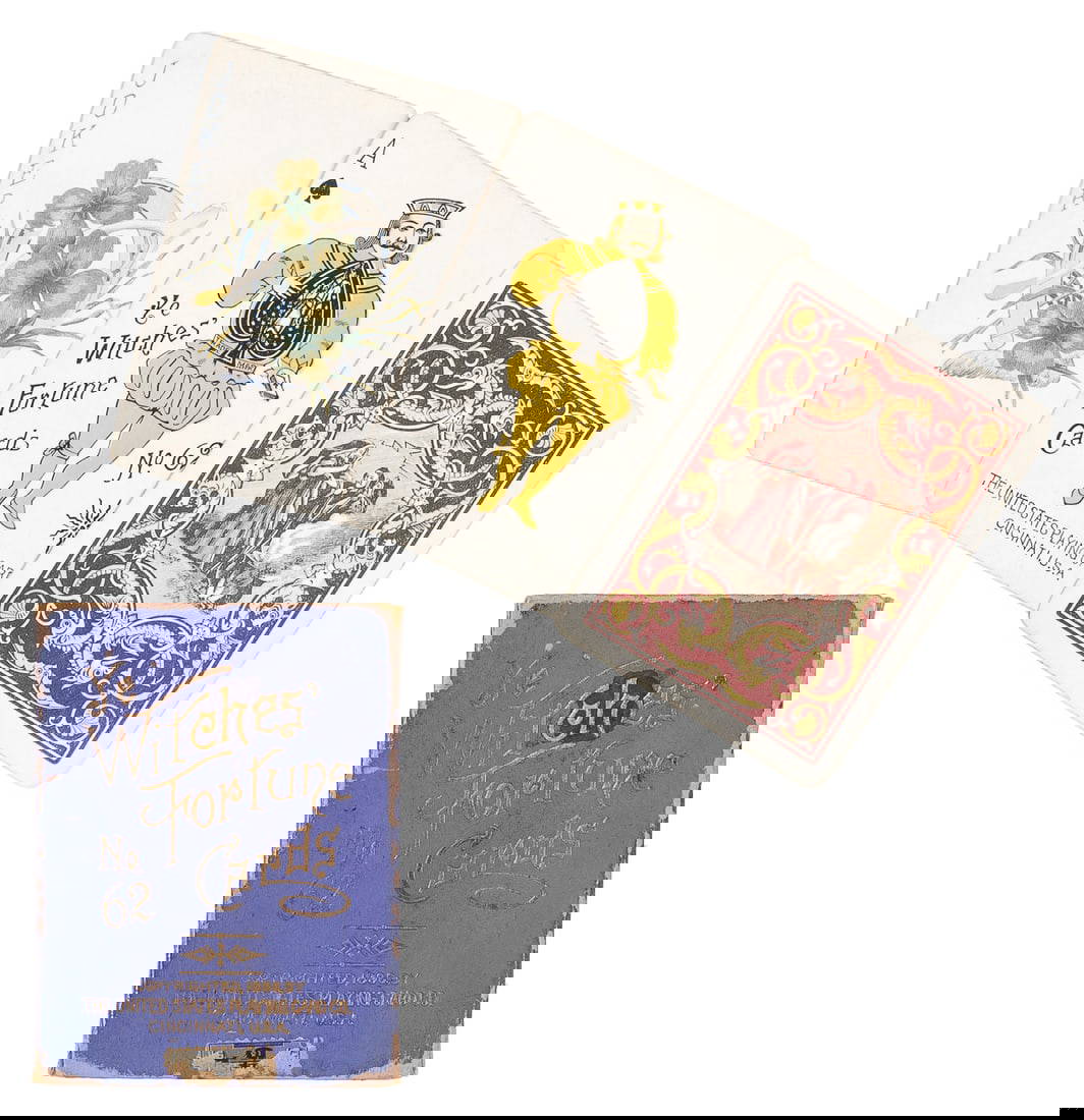 Uspc Ye Witches’ Fortune No. 62 Playing Cards. Cincinnati, ... Auction