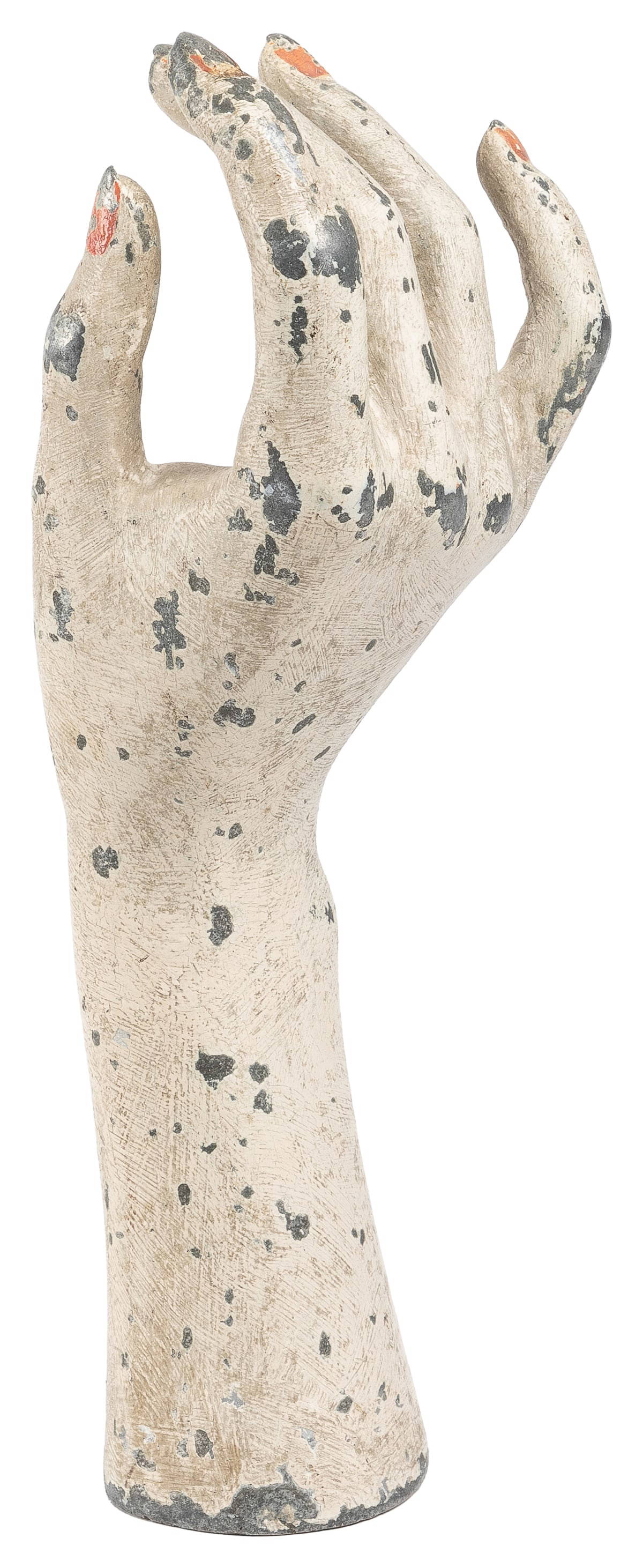 Metal Hand Form. Circa Early–mid 20th Century. Life-sized P... Auction