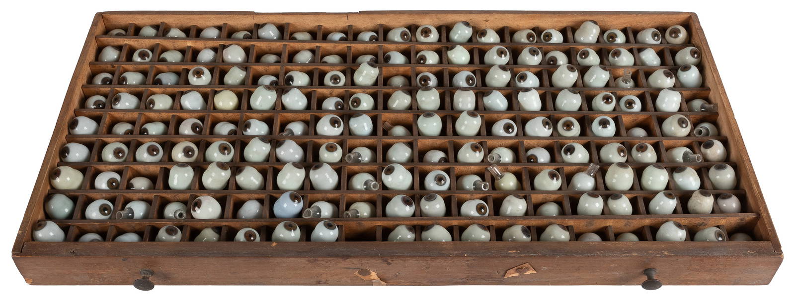 Prosthetic Glass Eye Collection. 20th Century. Group Of App... Auction