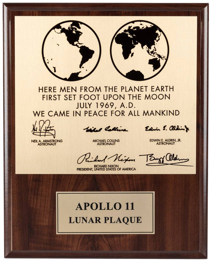[nasa Memorabilia]. [aldrin, Edwin E. (“buzz”, B. 1930), As... Auction