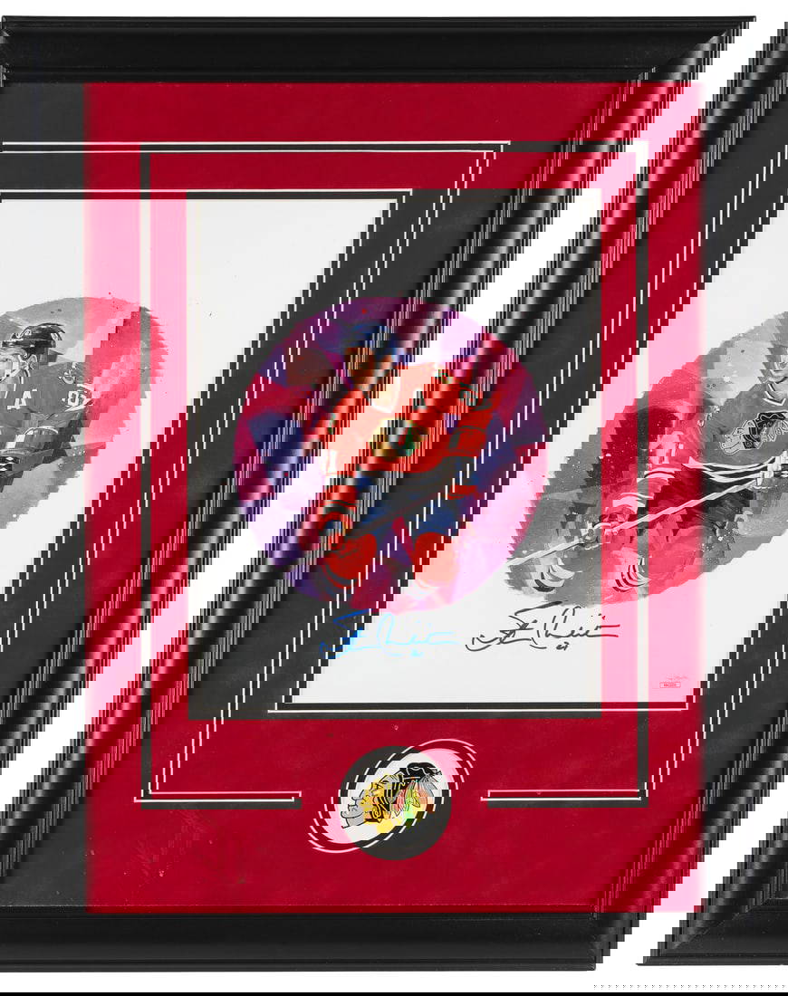 Stan Mikita Signed Canada Post Lithograph (jsa). Color Lith... - Jul 10, 2025 | Potter & Potter ...