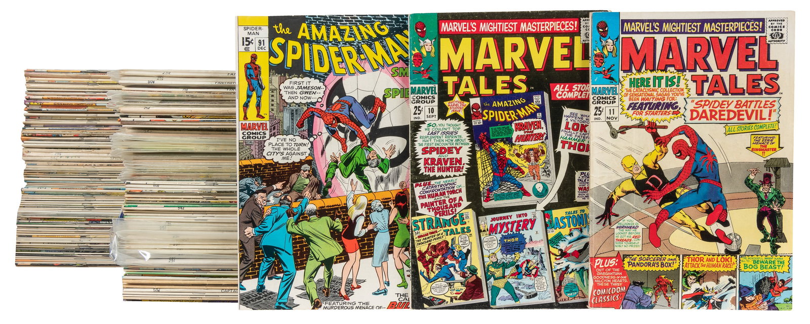 [comics]. Large Group Of Nearly 120 Bronze Age Marvel Comic... Auction