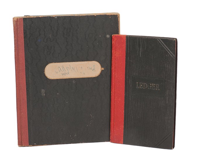 Two Cardini magic notebooks.
