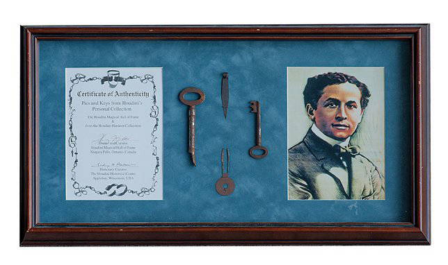 Houdini Owned Lock Picks And Keys.