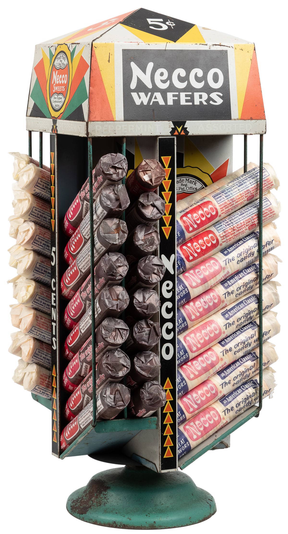 Necco Sweets 5 Cent Display Rack. Boston: New England Confe... Auction