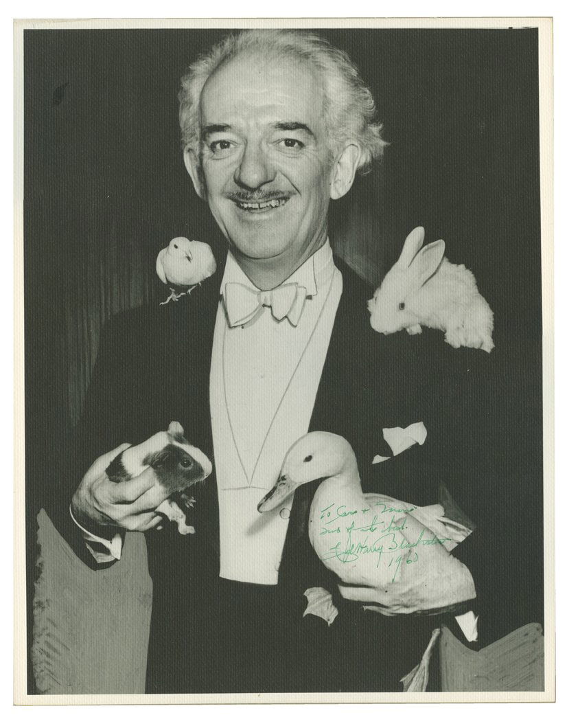 Blackstone, Harry. Inscribed And Signed Lobby Portrait