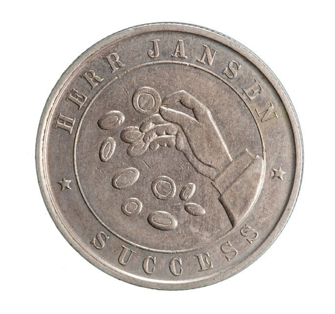 Jansen, Harry. Herr Jansen (Dante) advertising token. - Feb 08, 2014 ...