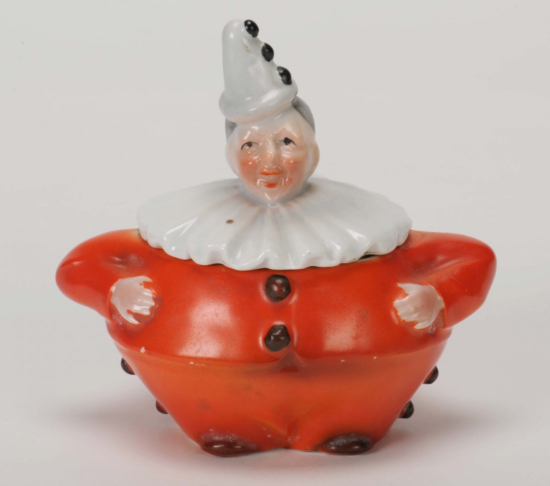 Clown Powder Jar with lid (Red), Royal Bayreuth. - May 31, 2014 ...