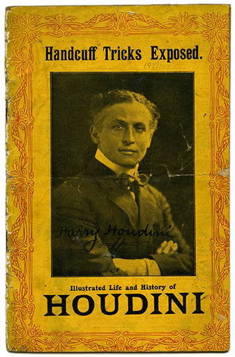 Houdini, Harry. Handcuff Tricks Exposed. Ca. 1911