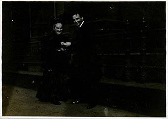 Candid photograph of Houdini and his mother, ca. 1912. - Aug 23, 2014 ...