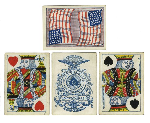 A. Dougherty “Excelsior” Deck of Playing Cards. 26