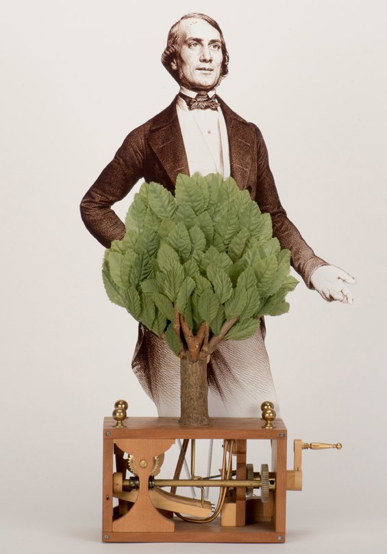 Blooming Orange Tree Automaton. Paris, Pierre Mayer,