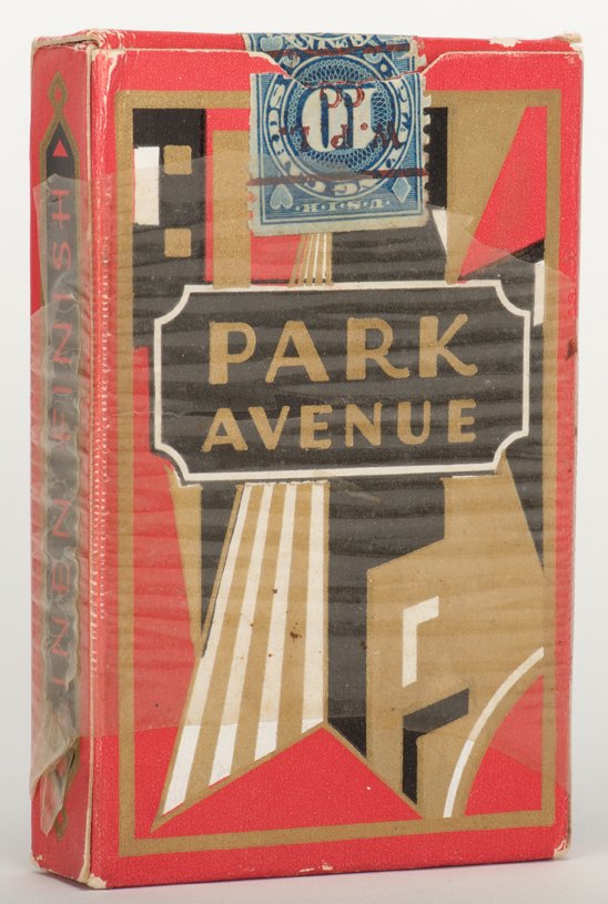 Cardini. Cardini Park Avenue Fanning Cards. Unopened