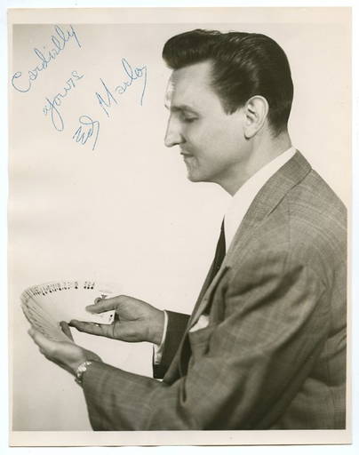 Marlo, Ed. Three Items Signed By Marlo. Including The