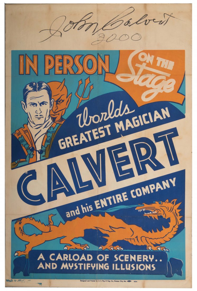 Calvert, John. Calvert In Person On Stage. World’s