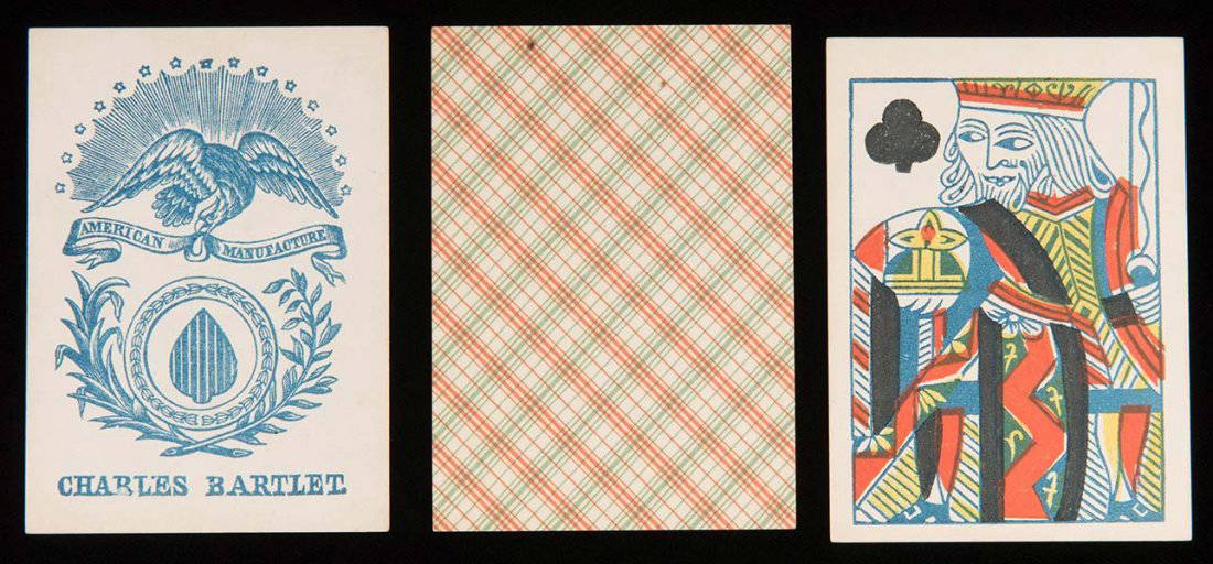 Charles Bartlet American Manufacture Faro Playing