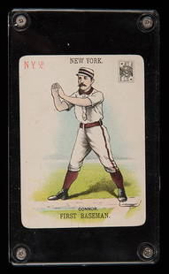 Roger Connor Baseball Card Co. Playing Card. New York,