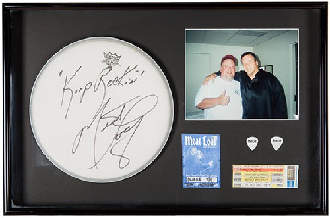 Meat Loaf And Friends Autographed Concert Memorabilia