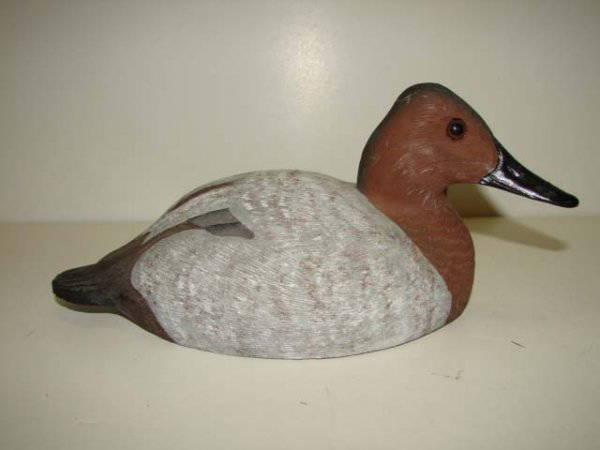 Joe Revello Canvasback Hen Decoy