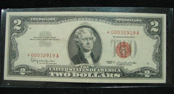1963 $2 U.s. Note