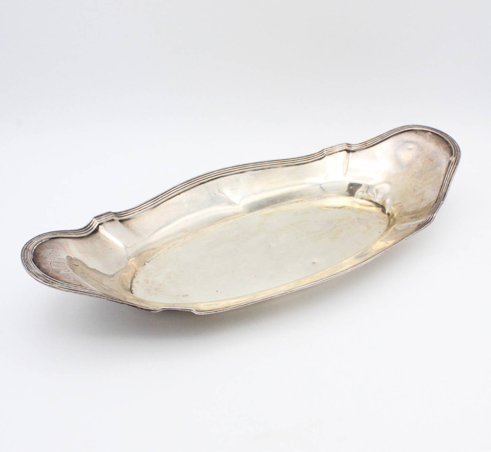 Gorham Sterling Silver Bread Tray 12" X 5.5" Auction