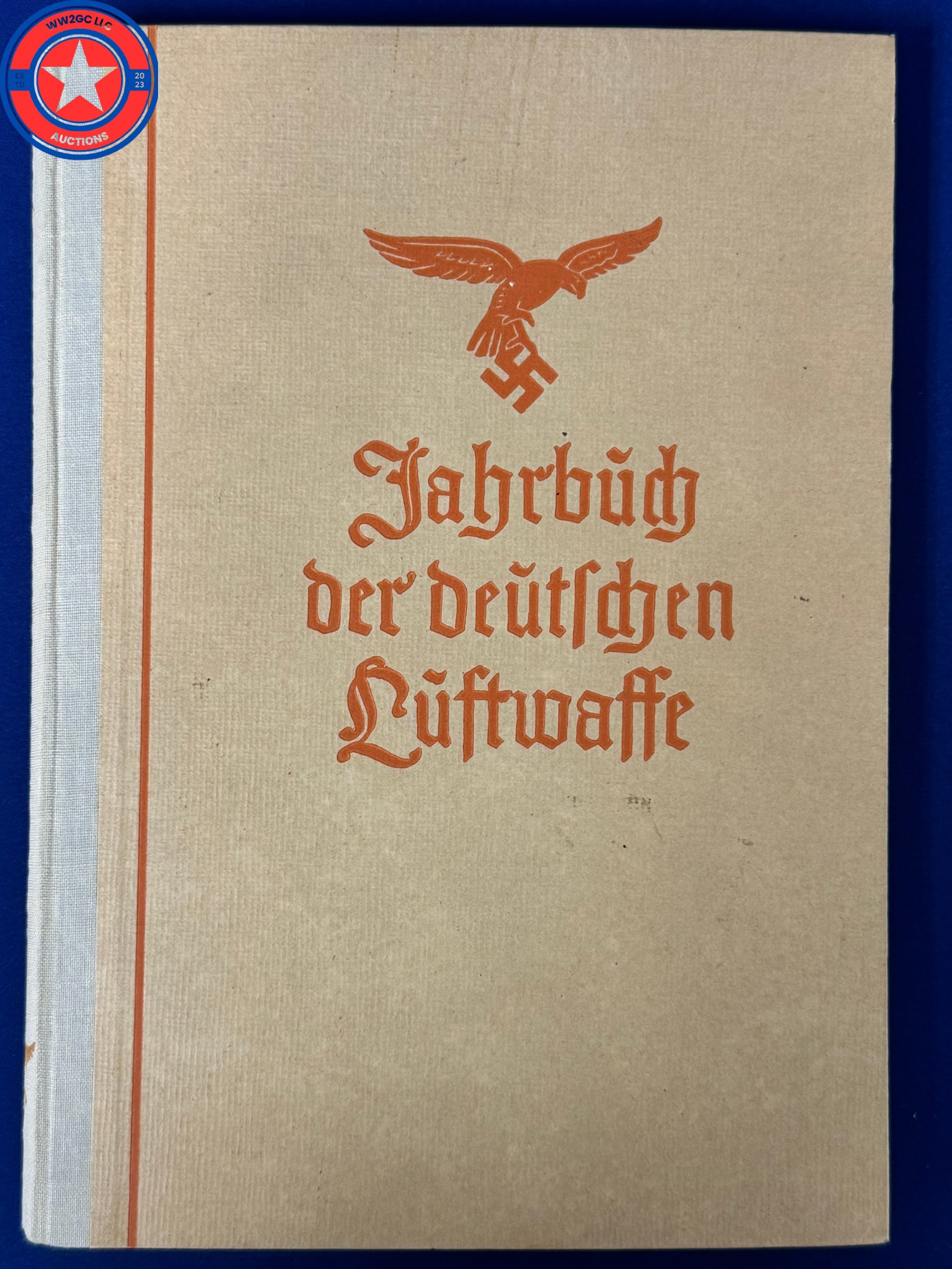 Ww2 German Book - Yearbook Of The German Air Force 1942 Auction