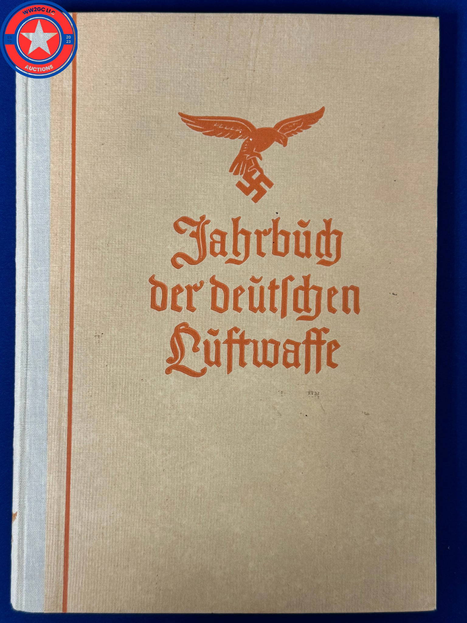 Ww2 German Book - Yearbook Of The German Air Force 1942 Auction