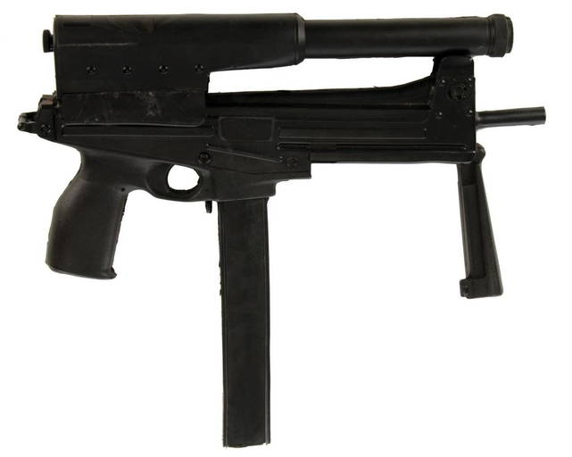 Sylvester Stallone 'marion Cobretti' Stunt Machine Gun