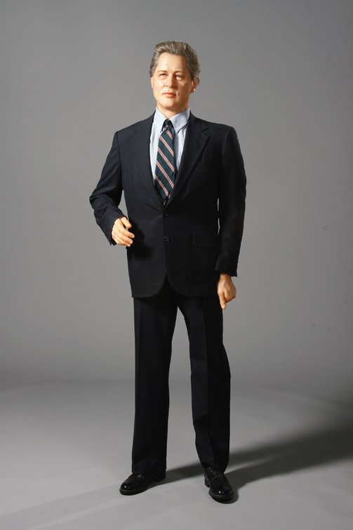 150: President Bill Clinton wax figure