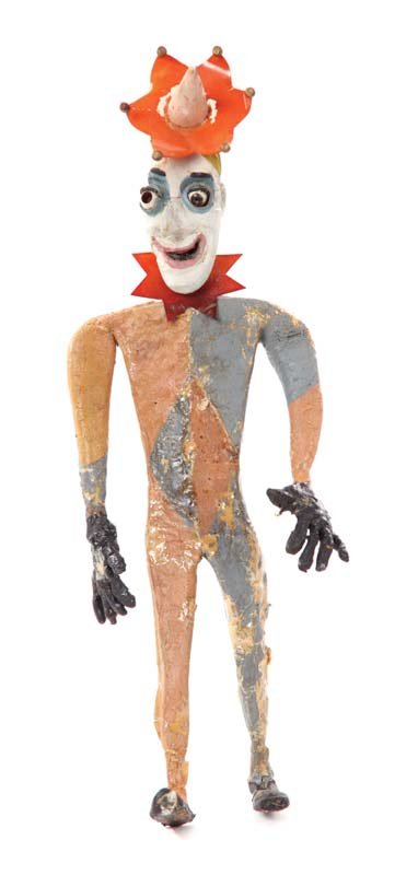 Court Jester puppet from Alice in Wonderland