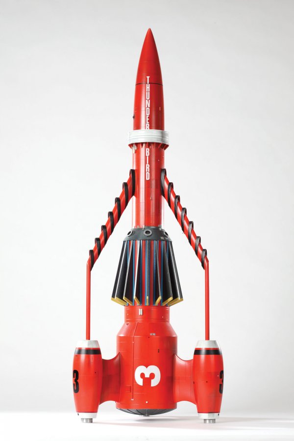 Thunderbirds Martin Bower-built Thunderbird 3 model