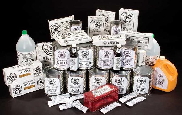 Huge assortment of DHARMA-branded foods