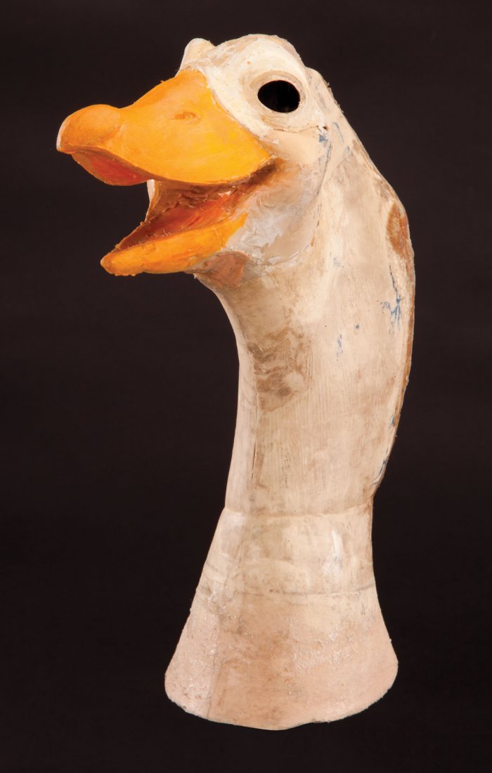 280: It’s a Small World” Animatronics goose head